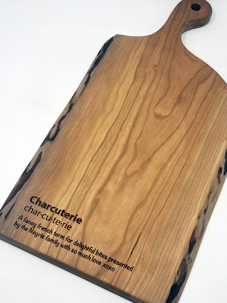 Cherry Charcuterie Board – Created For Me Laser Engraved Gifts & More