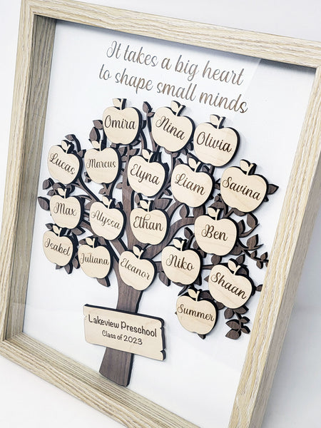 Class Shadow Box – Created For Me Laser Engraved Gifts & More
